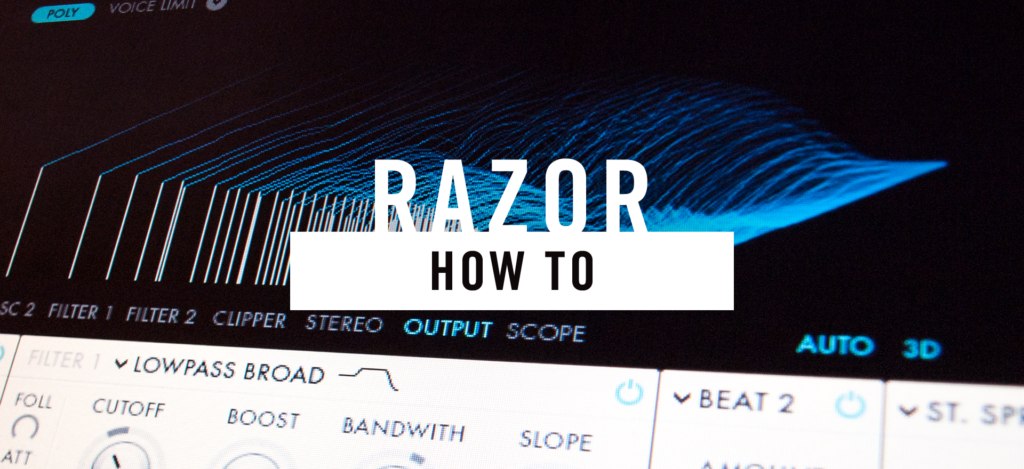 WATCH: How to use the RAZOR vowel filter