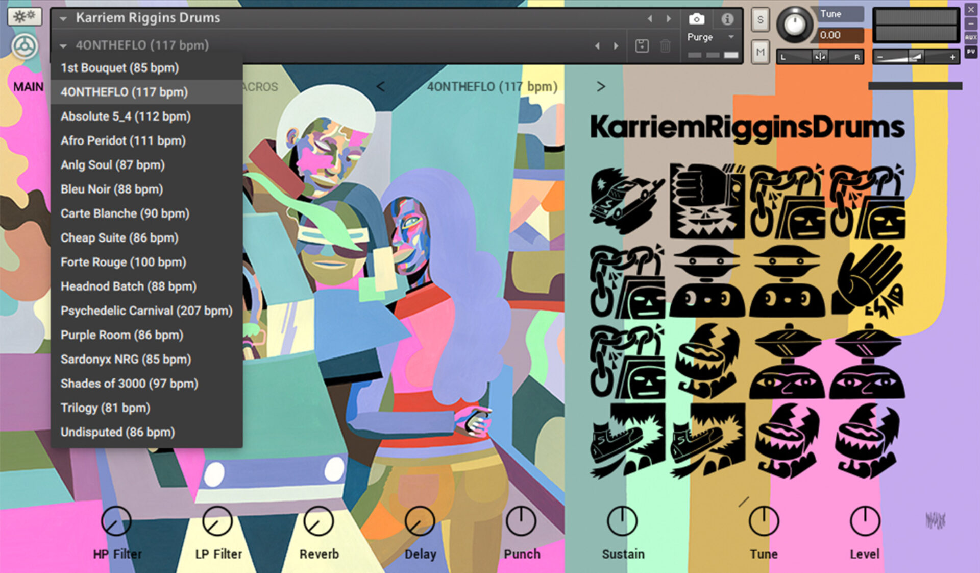How to make a jazz rap beat with KARRIEM RIGGINS DRUMS | Native ...