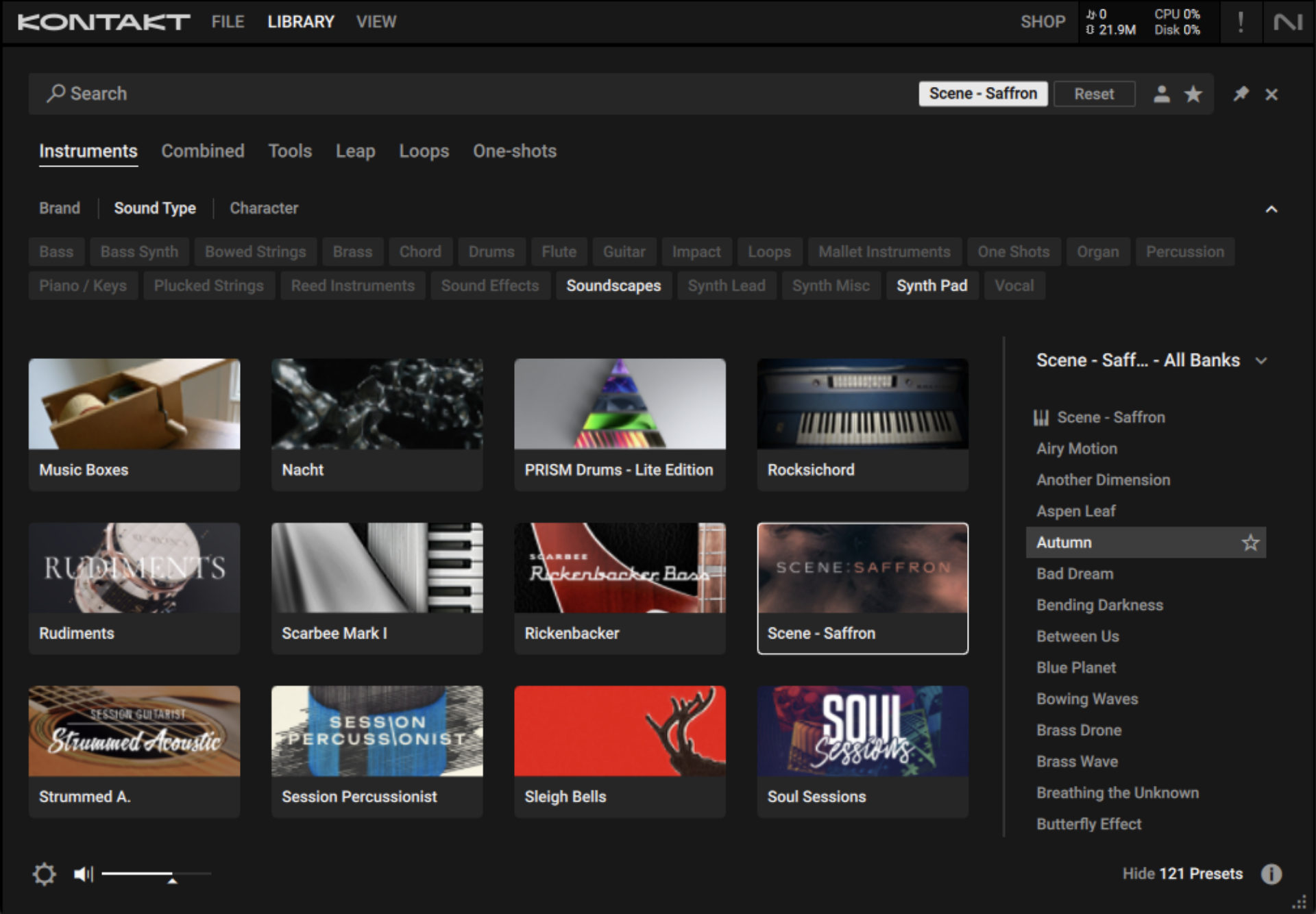 Create a soundscape with Scene: Saffron – Native Instruments Blog
