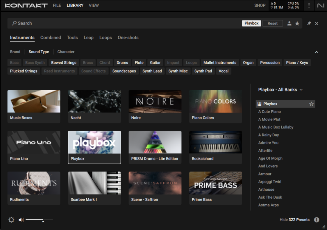 How to layer rhythmic and melodic patterns with Playbox | Native ...